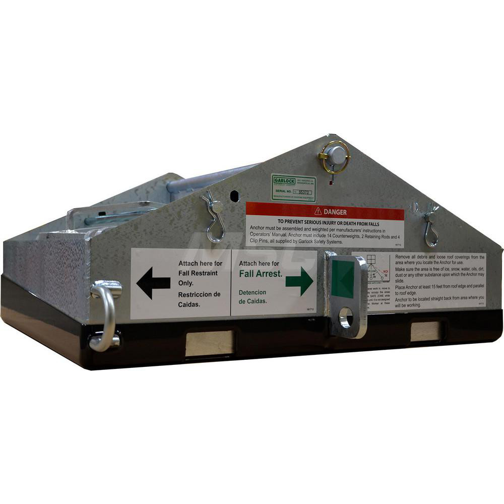 Garlock Safety Systems - Anchors, Grips & Straps: 620, Steel | MSC Direct