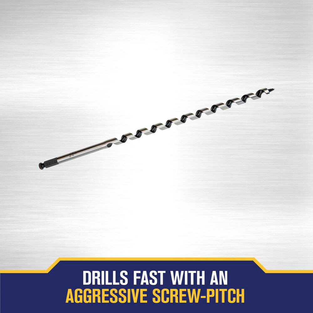 Irwin - Auger & Utility Drill Bits: Auger Bit Size: 0.625 in; Shank ...