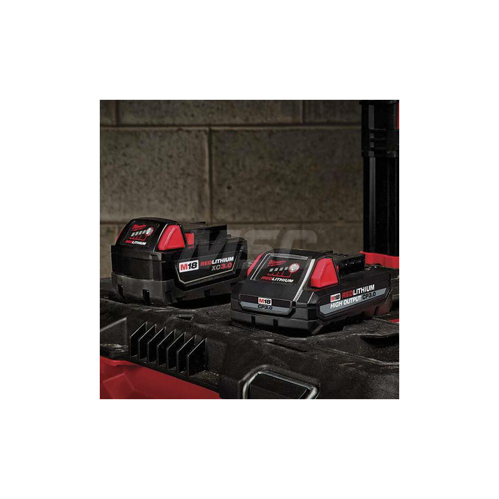 Milwaukee Tool - 18 Volt Lithium-Ion Power Tool Battery - 97397434 ...