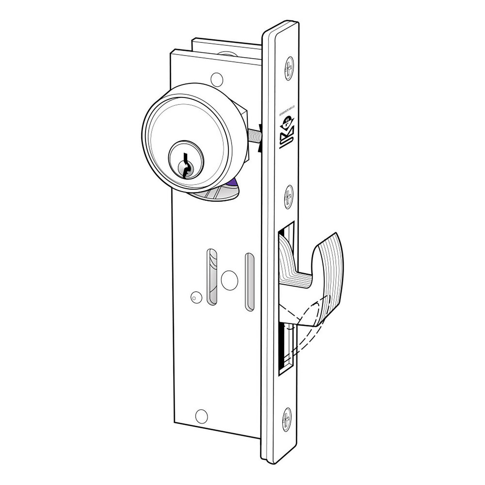 Adams Rite - Deadbolts: Deadbolt Type: Deadlock; Lock Type: Keyless ...
