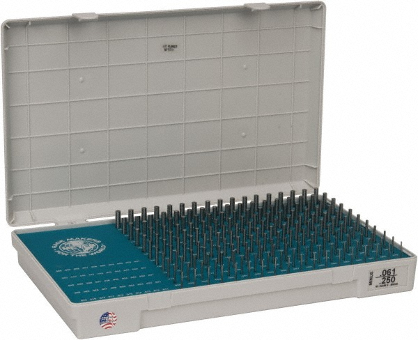 Meyer Gage - Class Z Plug Gage Set: 0.061 to 0.25" Range, 190 Pc | MSC ...