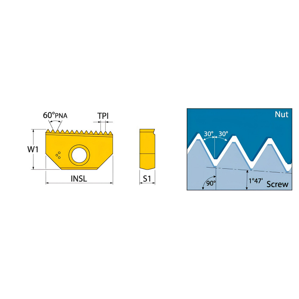 Ingersoll Cutting Tools - Modular Reamer Bodies: For Use With: XT6 ...
