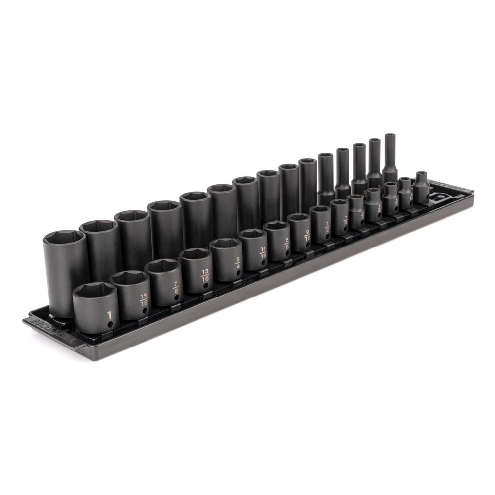 Tekton - Socket Set: Deep & Standard, 30 Pc, 3/8" Drive | MSC Direct