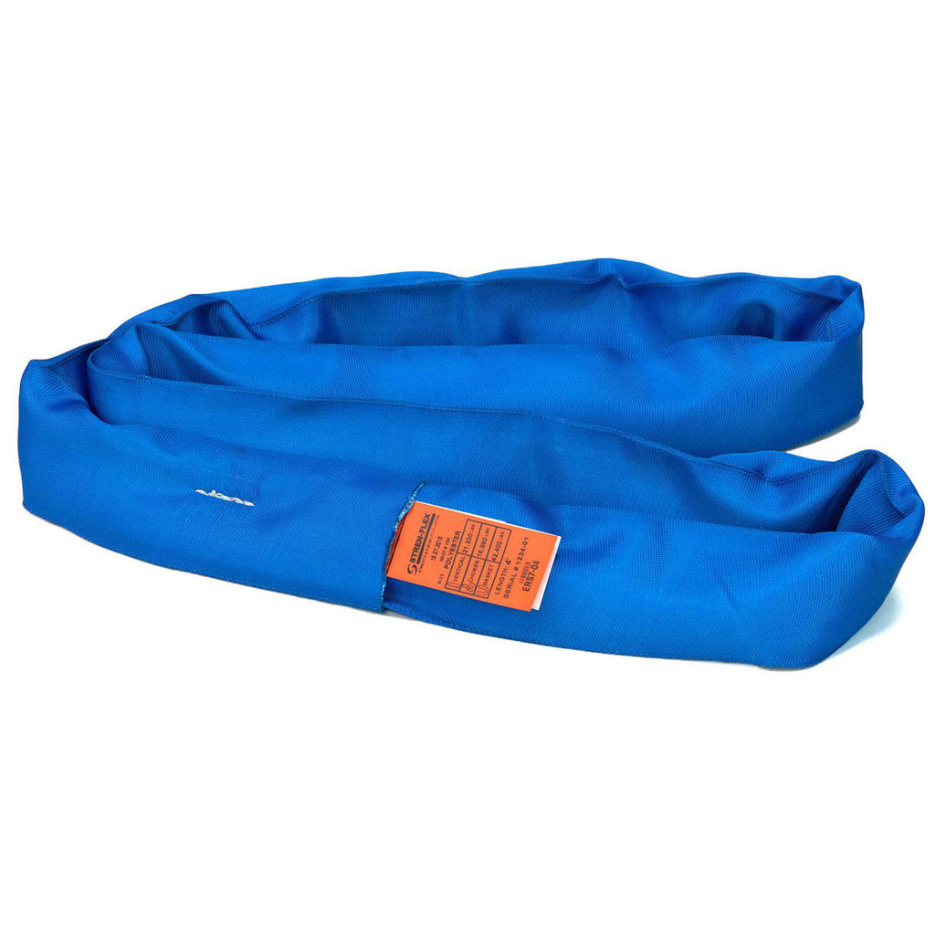 Stren-Flex - Endless Round Sling: 12' Long, 21200 lb Vertical Capacity ...