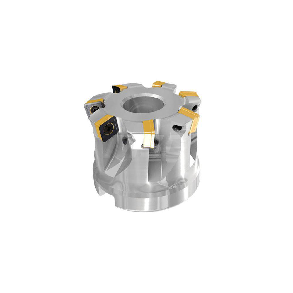 Iscar - Indexable High-Feed Face Mill: 25.7 to 40 mm Cut Dia, 16 mm ...