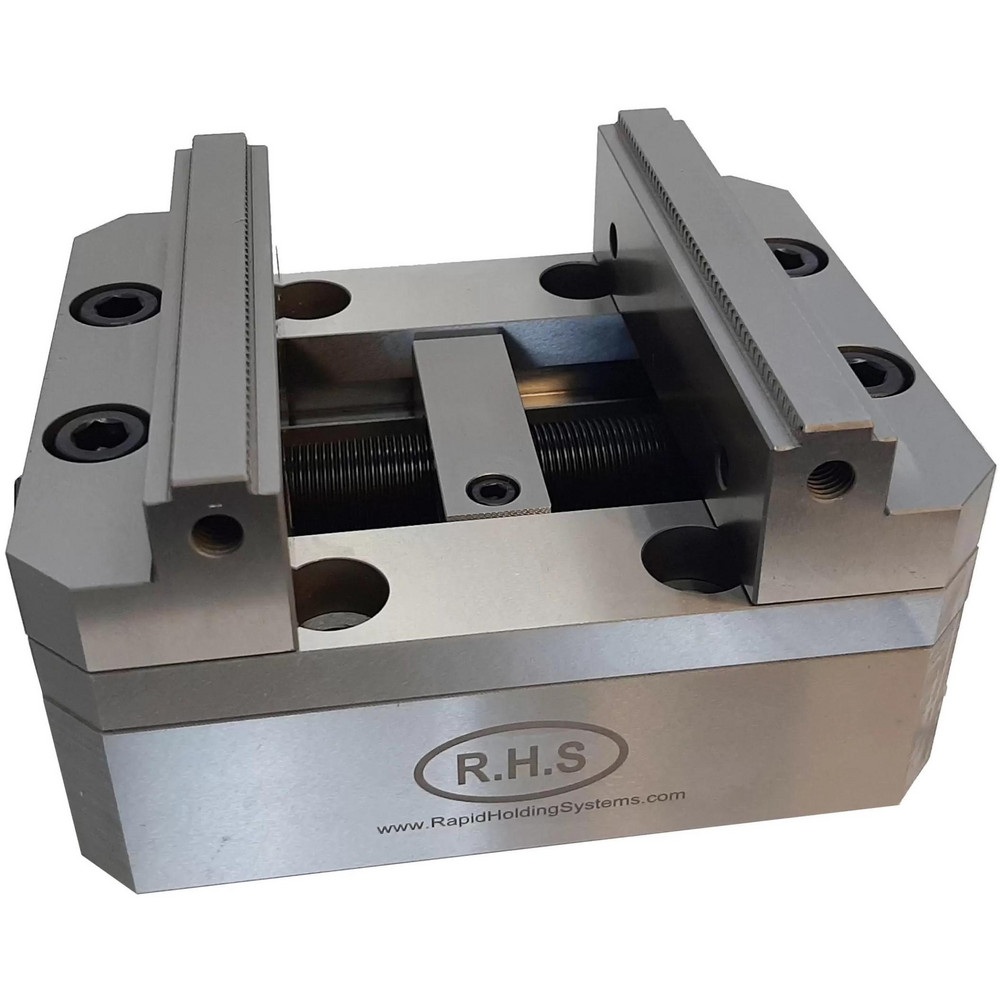 Rapid Holding Systems - Self-Centering Vise: 5.0000" Jaw Width, 2.7500 ...