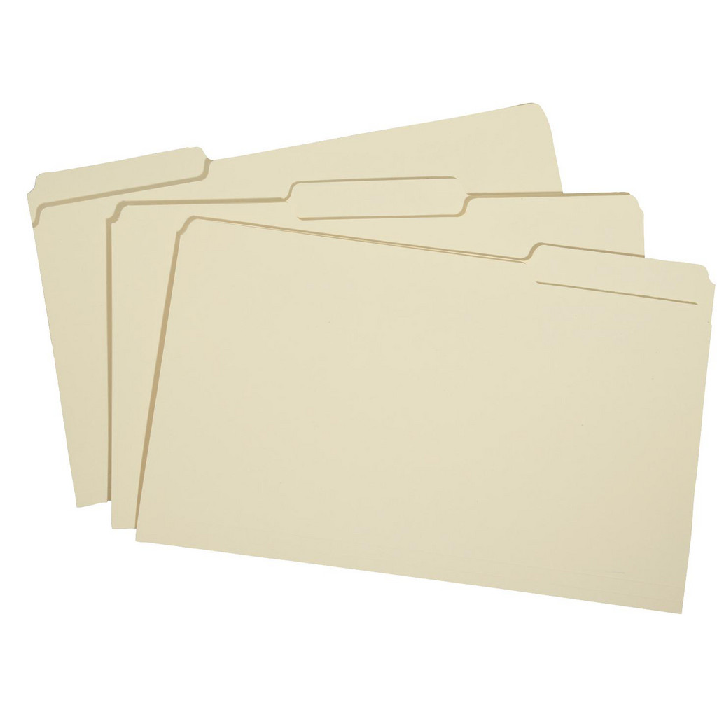 AbilityOne - 1/3 CUT LEGAL 100/BX MANILA FILE FOLDER | MSC Direct