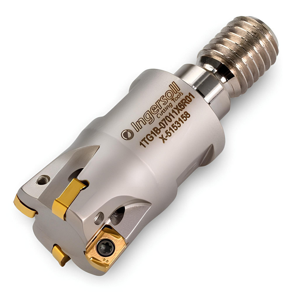 Ingersoll Cutting Tools - Indexable High-Feed End Mill: 7/8" Cut Dia, 0.7" Modular Shank | MSC ...