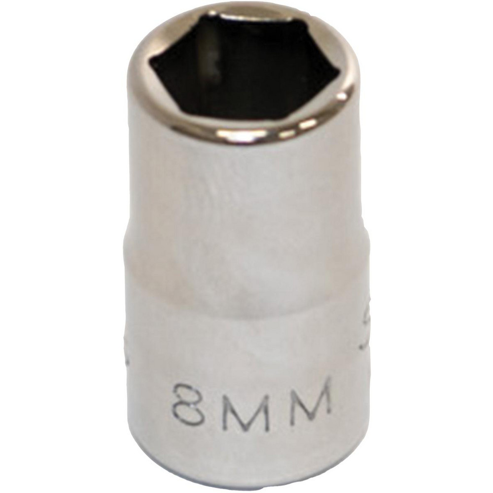 AbilityOne - 8MM 1/4DR 6PT SHALLOW SOCKET | MSC Direct