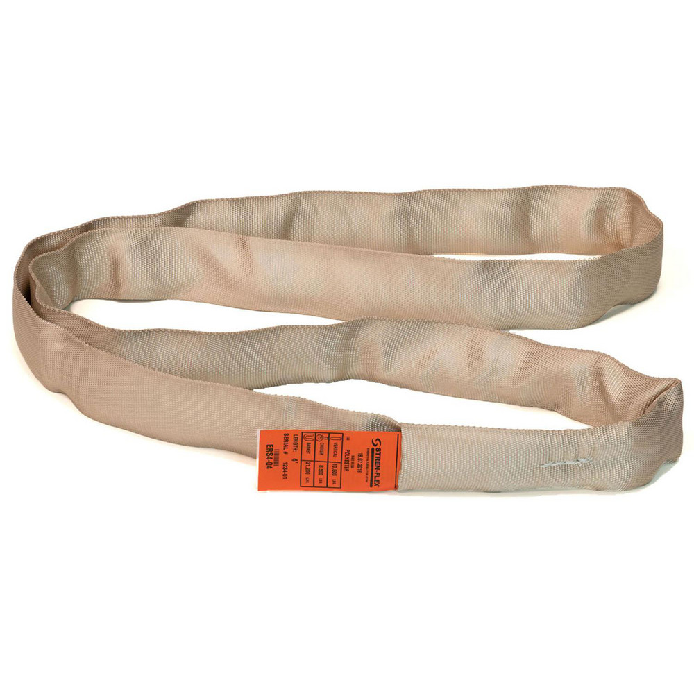 Stren-Flex - Endless Round Sling: 10' Long, 10600 lb Vertical Capacity ...