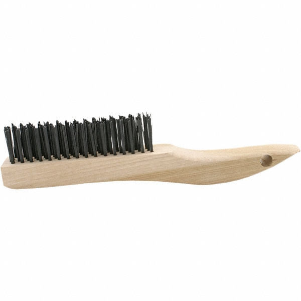 Brush Research Mfg. - Scratch Brush: 4 Row, 16 Column, Bronze | MSC Direct