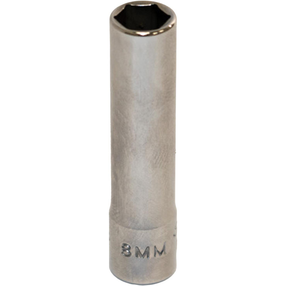 AbilityOne - 8MM 1/4DR 6PT DEEP SOCKET | MSC Direct