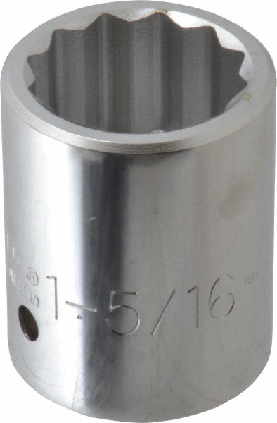 Proto - Hand Socket: 1-5/16" Socket, 12-Point - 98162118 - MSC ...