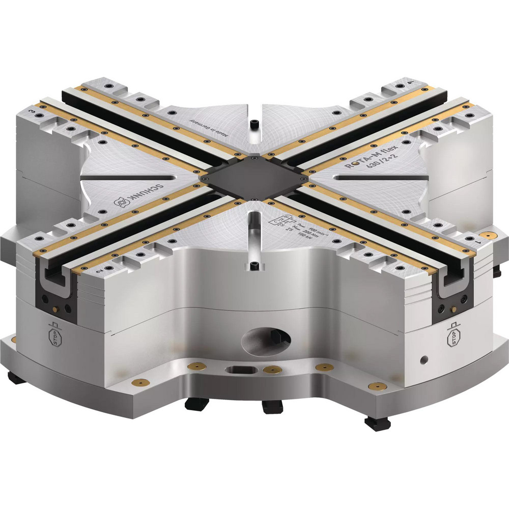 Schunk - Manual Lathe Chuck: 630.00 mm, 4 Jaws, Manual | MSC Direct