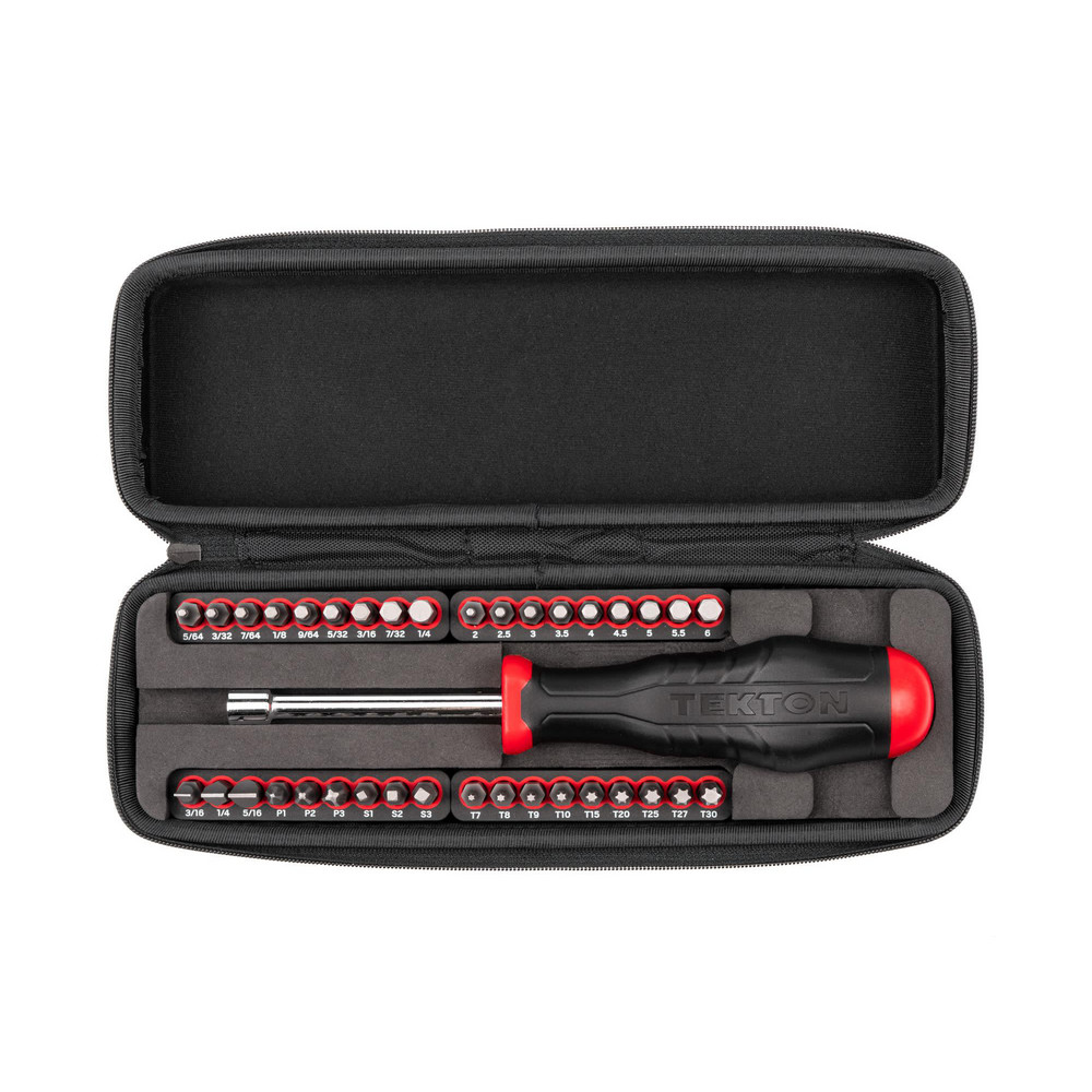 Tekton - Bit Screwdrivers: Type: Screwdriver Bit Set; Tip Type: Slotted ...