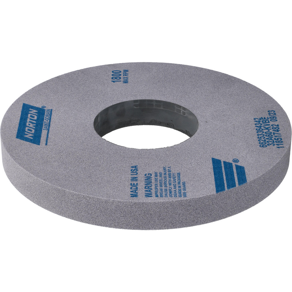 Norton - Surface Grinding Wheel: 14" Dia, 1-1/2" Thick, 5" Arbor, 60 ...