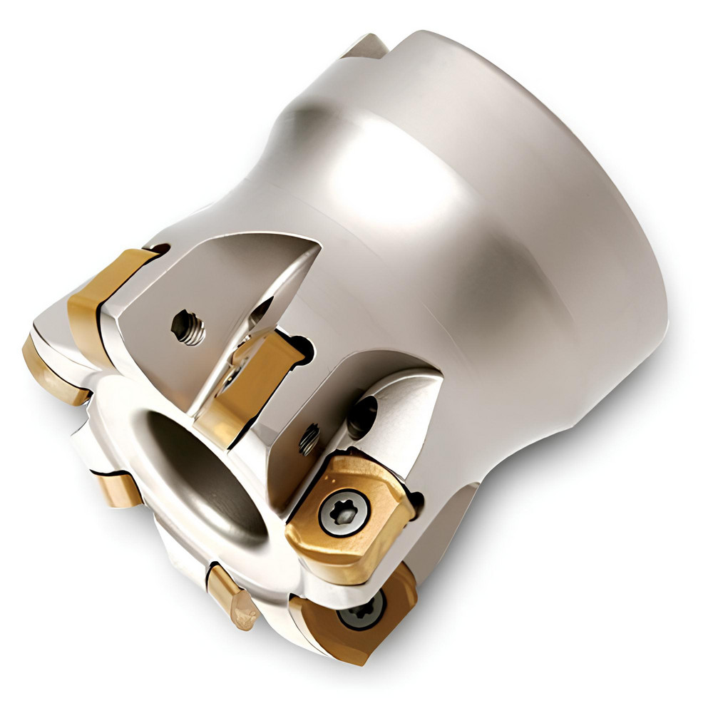 Ingersoll Cutting Tools - Indexable High-Feed Face Mill: 80 mm Cut Dia, 27 mm Arbor Hole | MSC ...