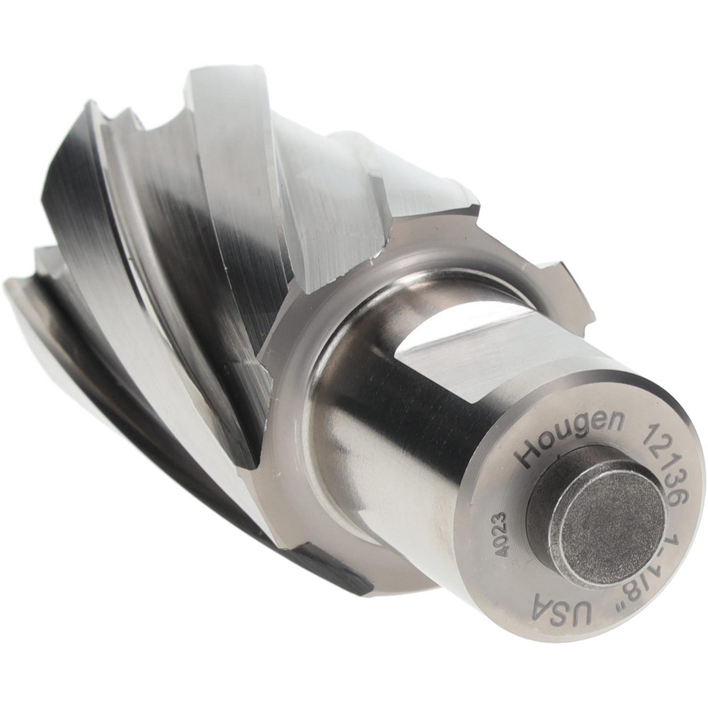 Hougen - Annular Cutter: 1-1/8" Dia, 1" Depth of Cut, High Speed Steel ...