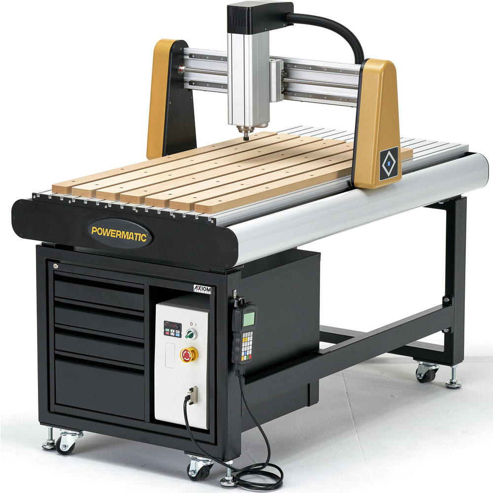 Powermatic - CNC Routers; X Axis Travel Length (Decimal Inch): 23.8100 ...