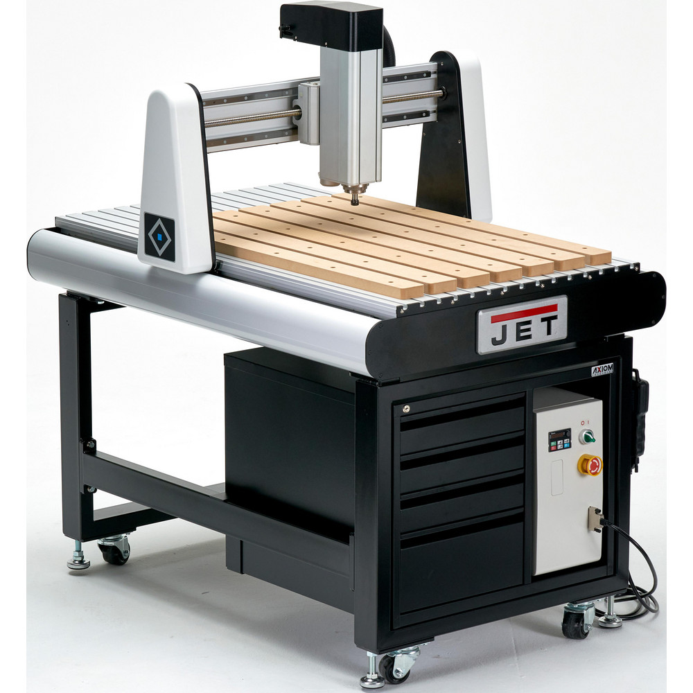 Jet - CNC Routers; X Axis Travel Length (Decimal Inch): 23.8100; Y Axis ...