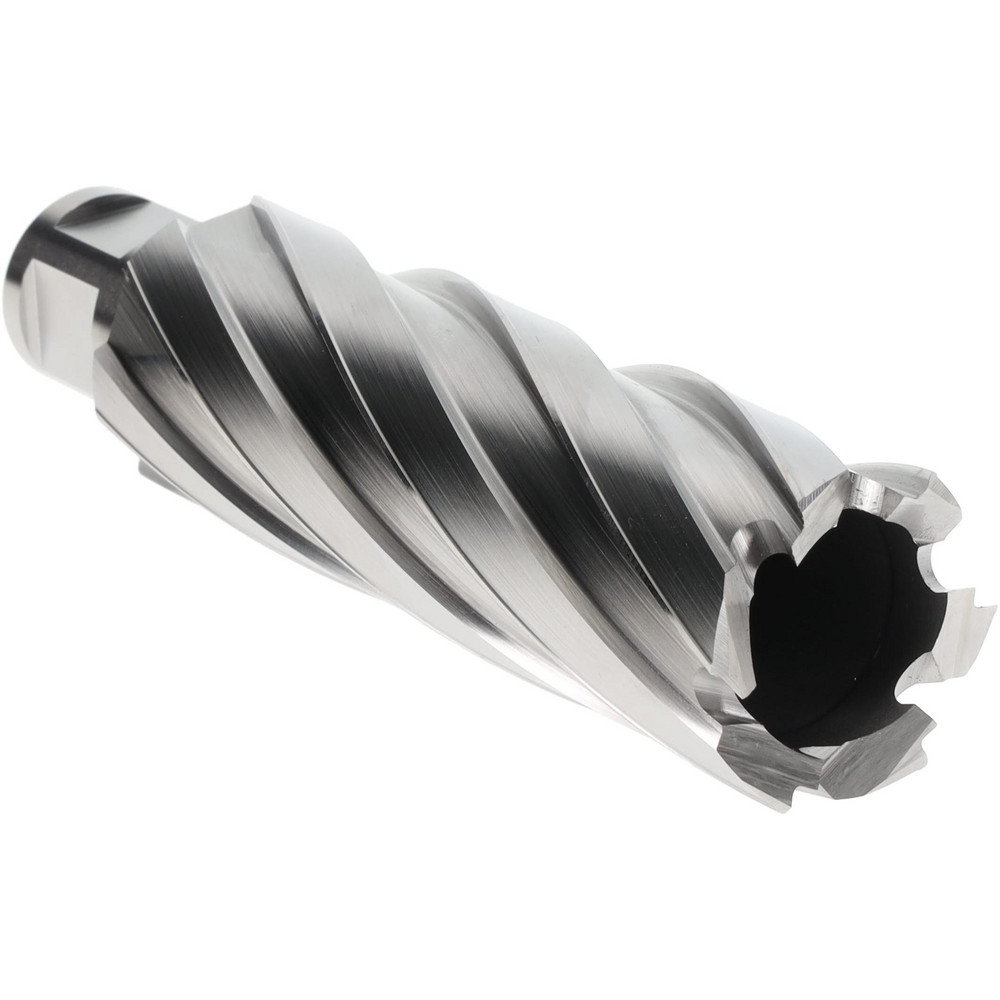 Hougen - Annular Cutter: 1-1/8" Dia, 3" Depth of Cut, High Speed Steel ...