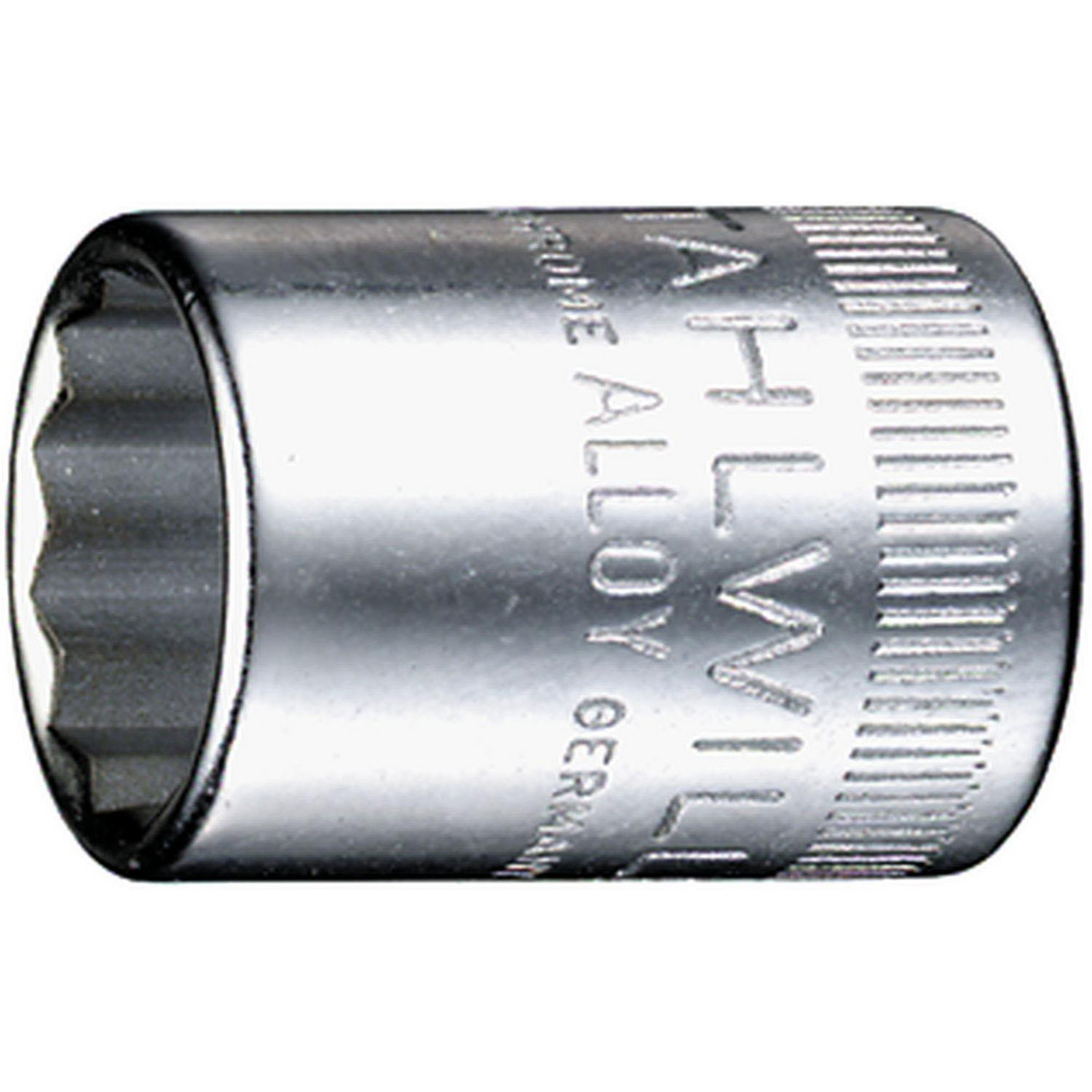 Stahlwille - Standard Hand Socket: 1/4" Drive, 11/32" Socket, 12-Point ...