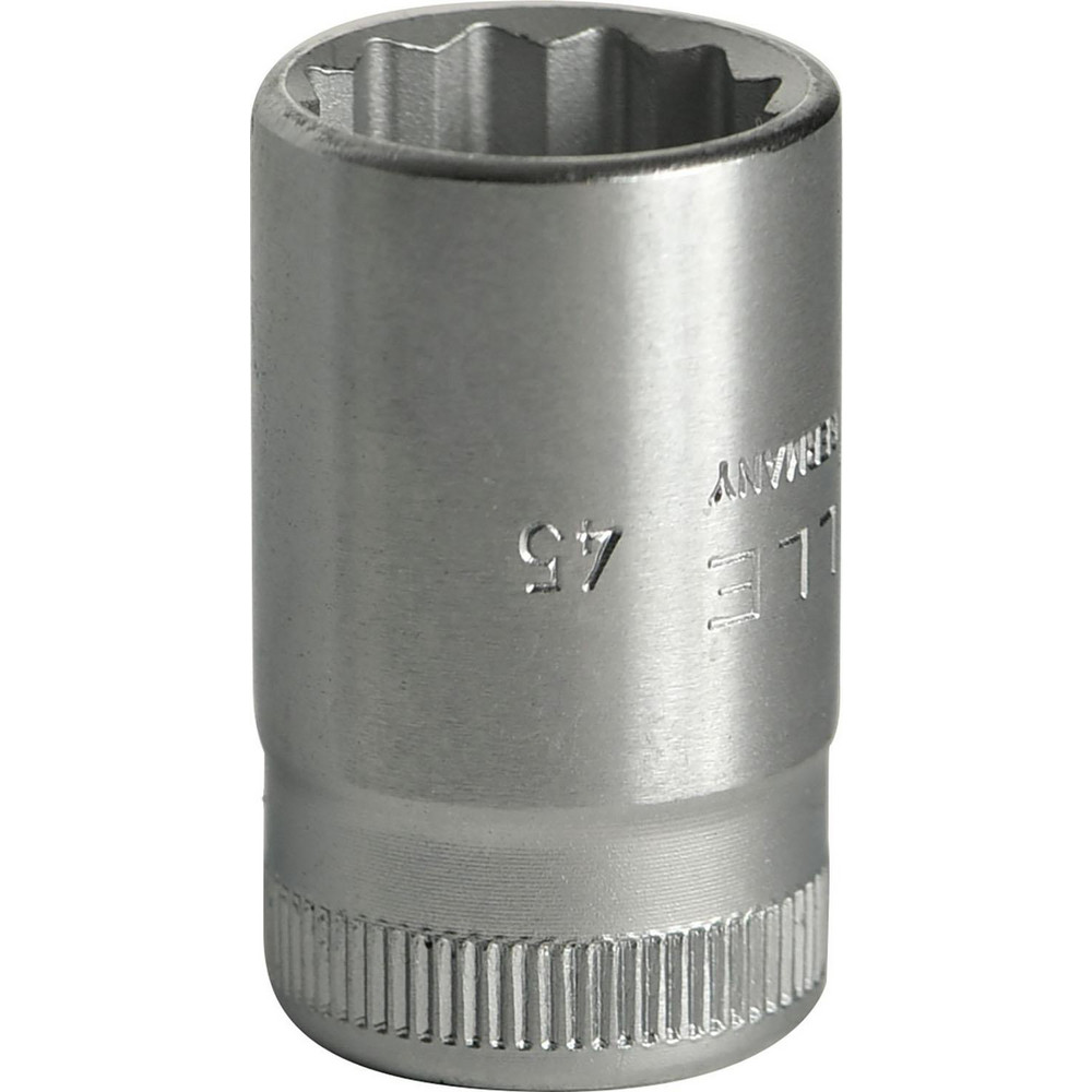 Stahlwille - Standard Hand Socket: 3/8" Drive, 13 mm Socket, 12-Point ...