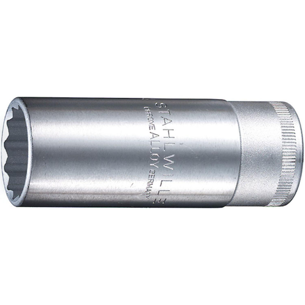 Stahlwille - Deep Hand Socket: 1/2" Drive, 30.00 mm Socket, 12-Point ...