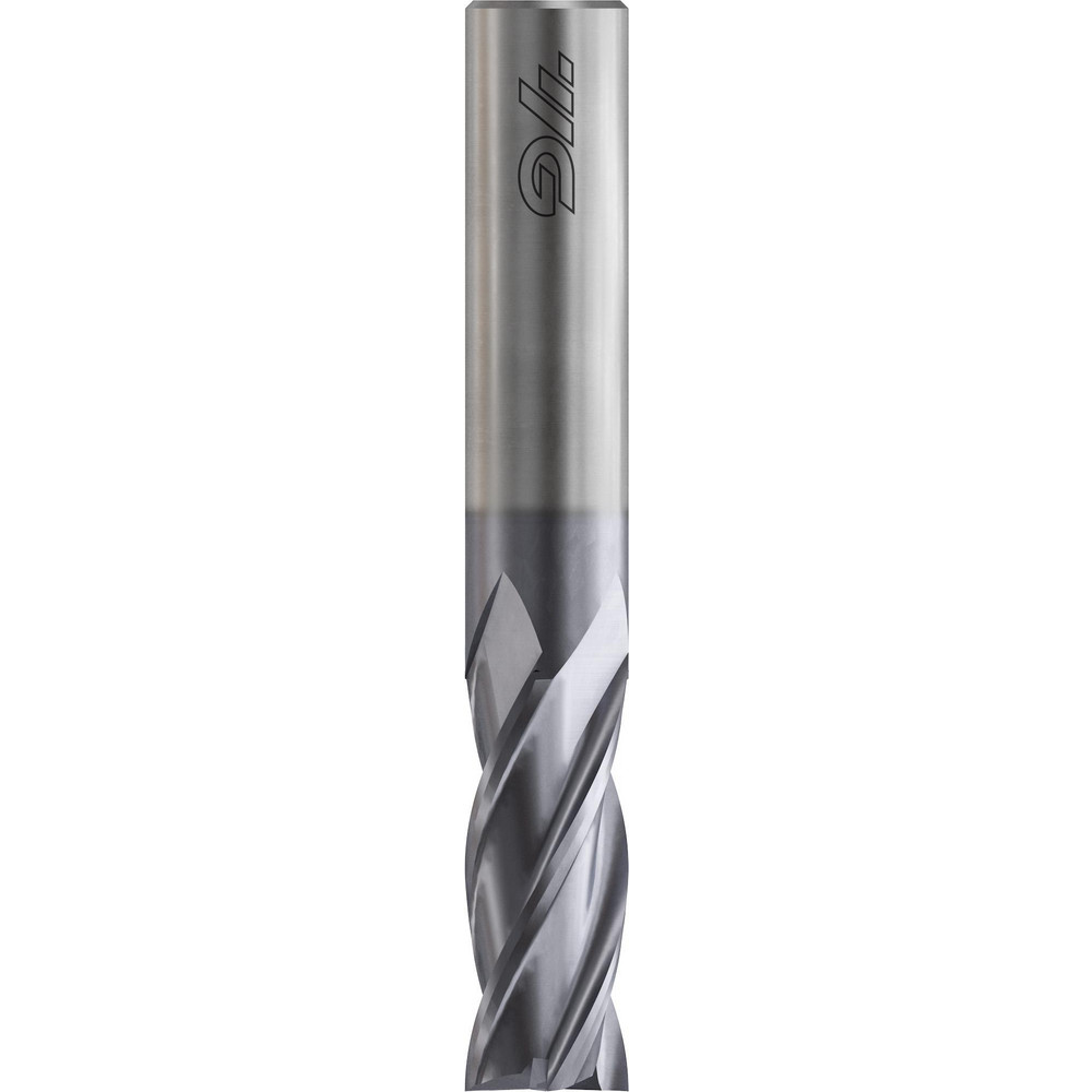 YG-1 - 4G Mill Square End Mill: 10.00 mm Dia, 30.00 mm LOC, 4 Flute ...