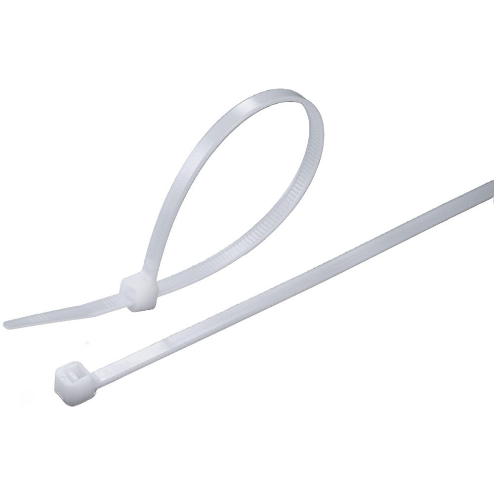 PRO-SOURCE - Standard Cable Tie: Plastic Pawl, 48" Long, Natural ...