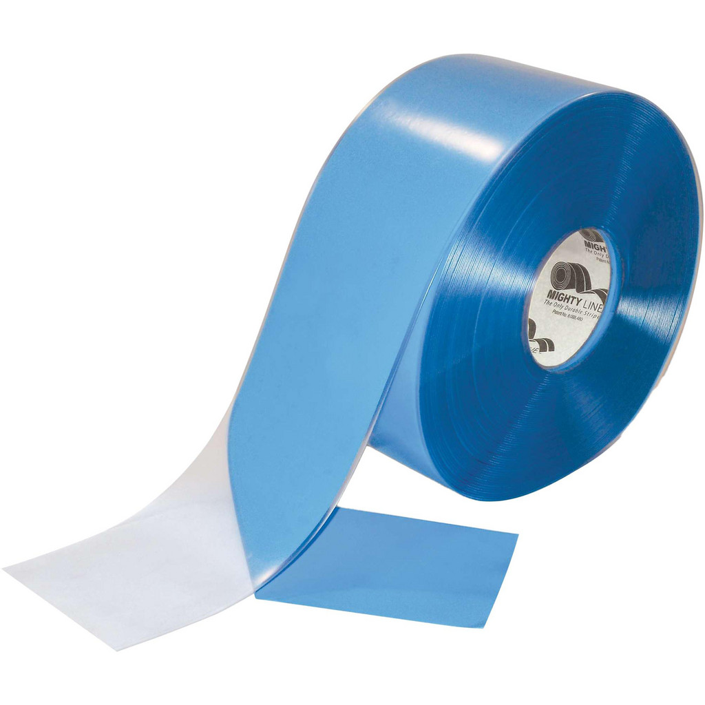 Mighty Line - Floor & Aisle Marking Tape: 4" Wide, 100' Long, PVC | MSC ...