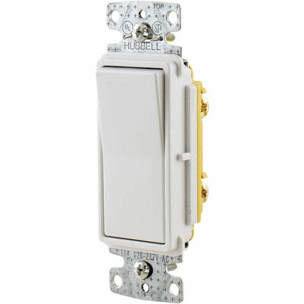 Hubbell Wiring Device-Kellems - Rocker Switches; Switch Type: General ...