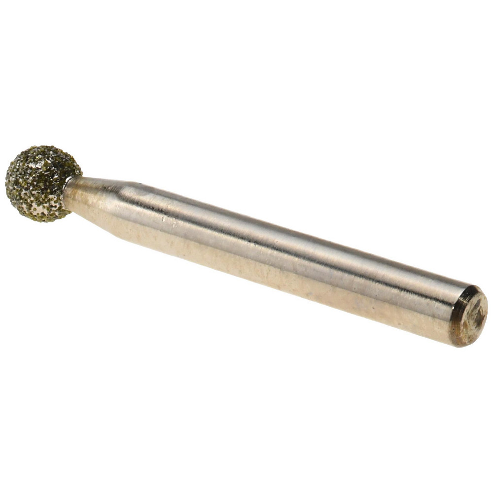 Value Collection - Grinding Pins: Head Shape: Ball Nose; Abrasive ...
