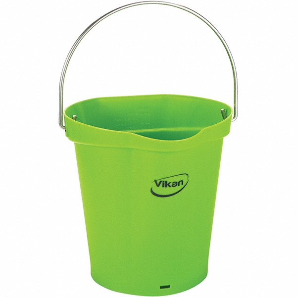 Vikan - Bucket, 1.58 Gallon(s), Lime | MSC Direct