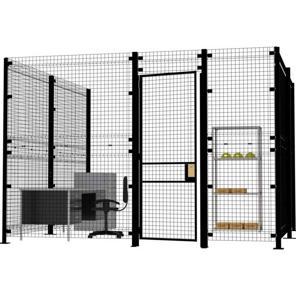 Husky Rack & Wire - Temporary Structure Partitions: Overall Height: 120 ...