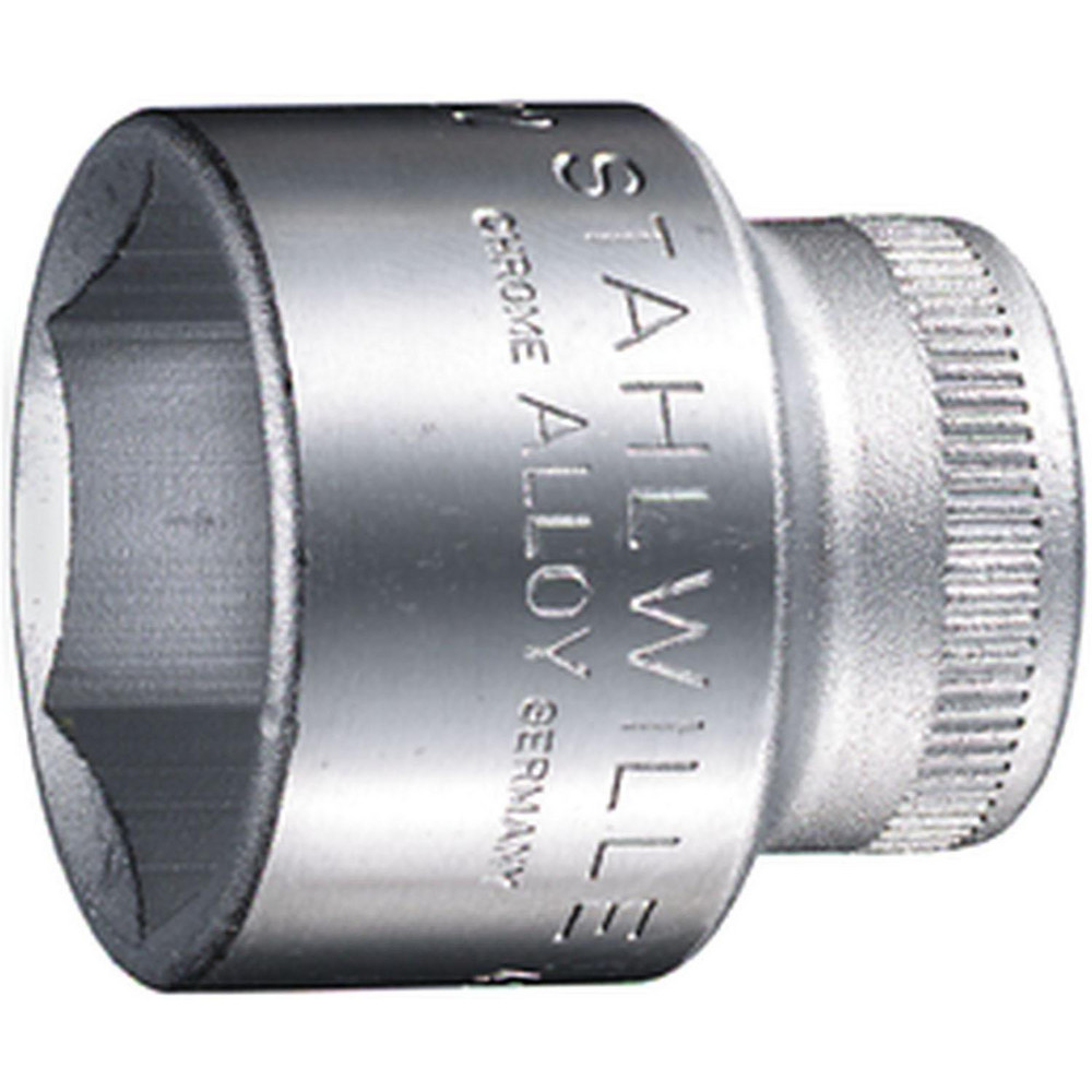 Stahlwille - Standard Hand Socket: 3/8" Drive, 10.00 mm Socket, 6-Point ...