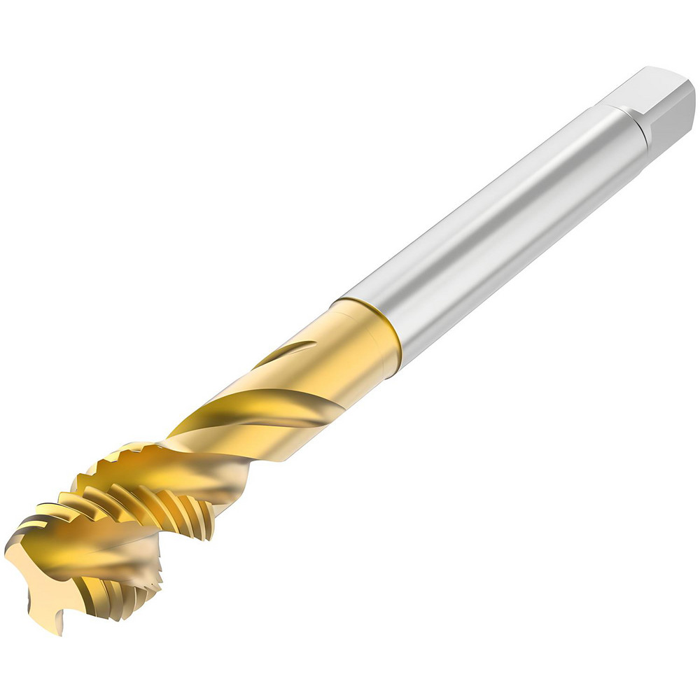 Seco - Spiral Flute Tap: M8x1, Metric Fine, 3 Flute, Modified Bottoming Chamfer, 6H Class of Fit ...