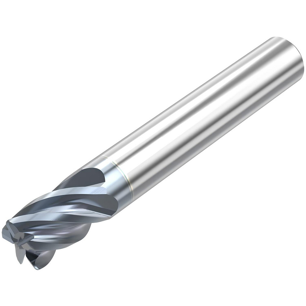 Seco - Corner Radius End Mill: 1/4" Dia, 3/8" LOC, 0.0625" Radius, 5 ...