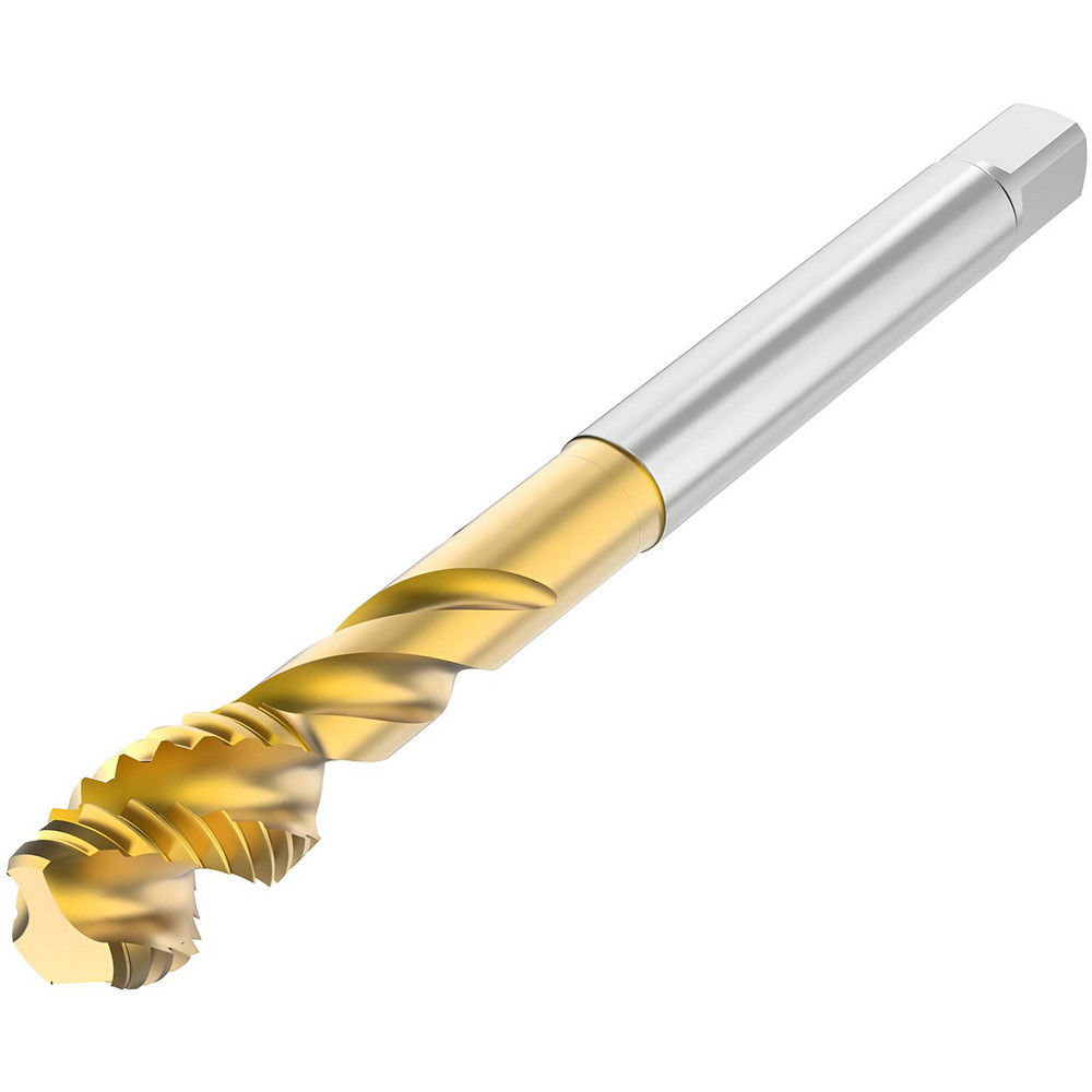 Seco - Spiral Flute Tap: M8x1.25, Metric, 3 Flute, Modified Bottoming Chamfer, 6H Class of Fit ...