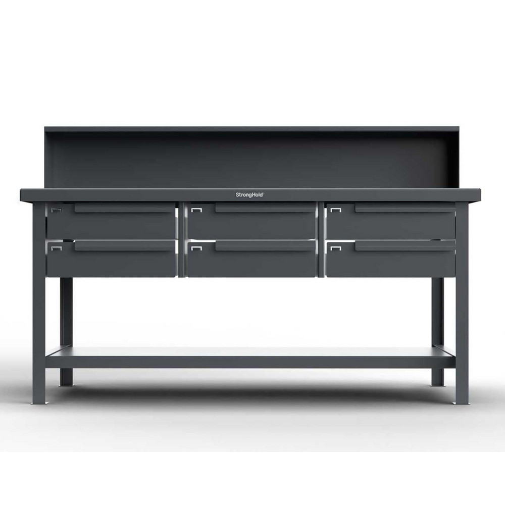 Strong Hold - Extreme-Duty Workstation: 72" Wide, 36" Deep, 46" High ...