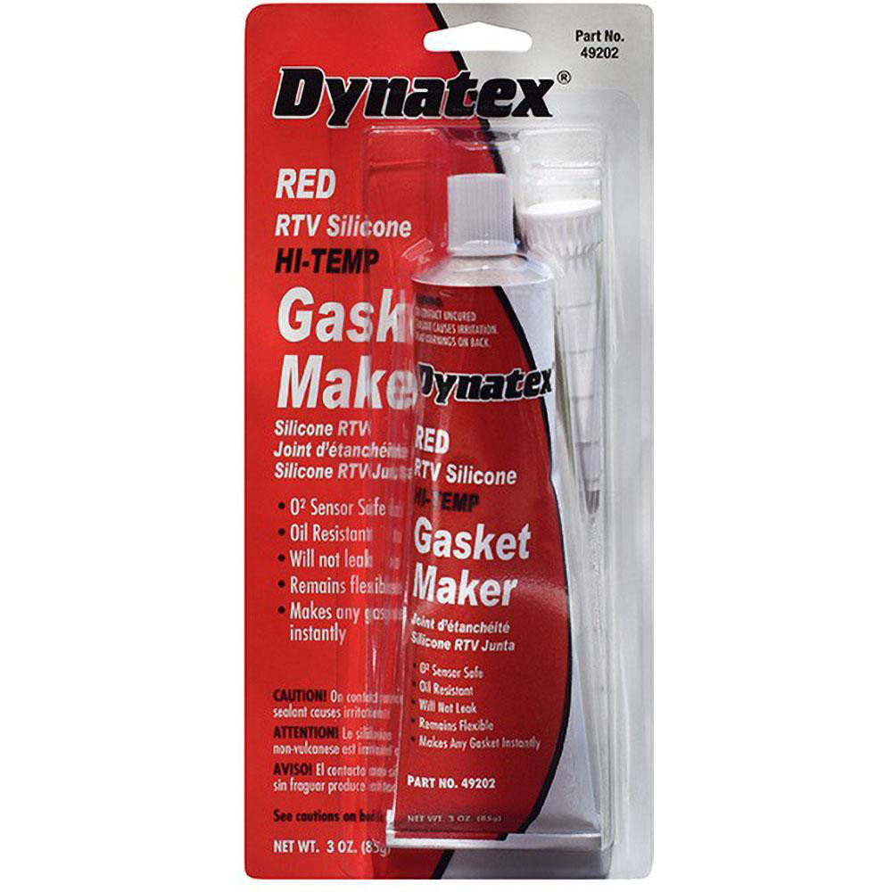 Dynatex - Gasket Sealants: Chemical Type: RTV Silicone; Container Size ...