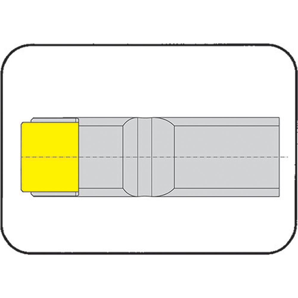 HORN - Grooving Insert: 105100WF06 MD10, Diamond Tipped | MSC Direct
