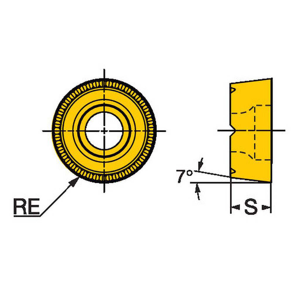 Sandvik Coromant - Turning Insert: RCMT 16 06 MP-H7 H13A, Carbide | MSC Direct