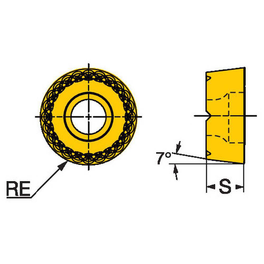 Sandvik Coromant - Turning Insert: RCGT 10 T3 MP-L3 H13A, Carbide | MSC ...