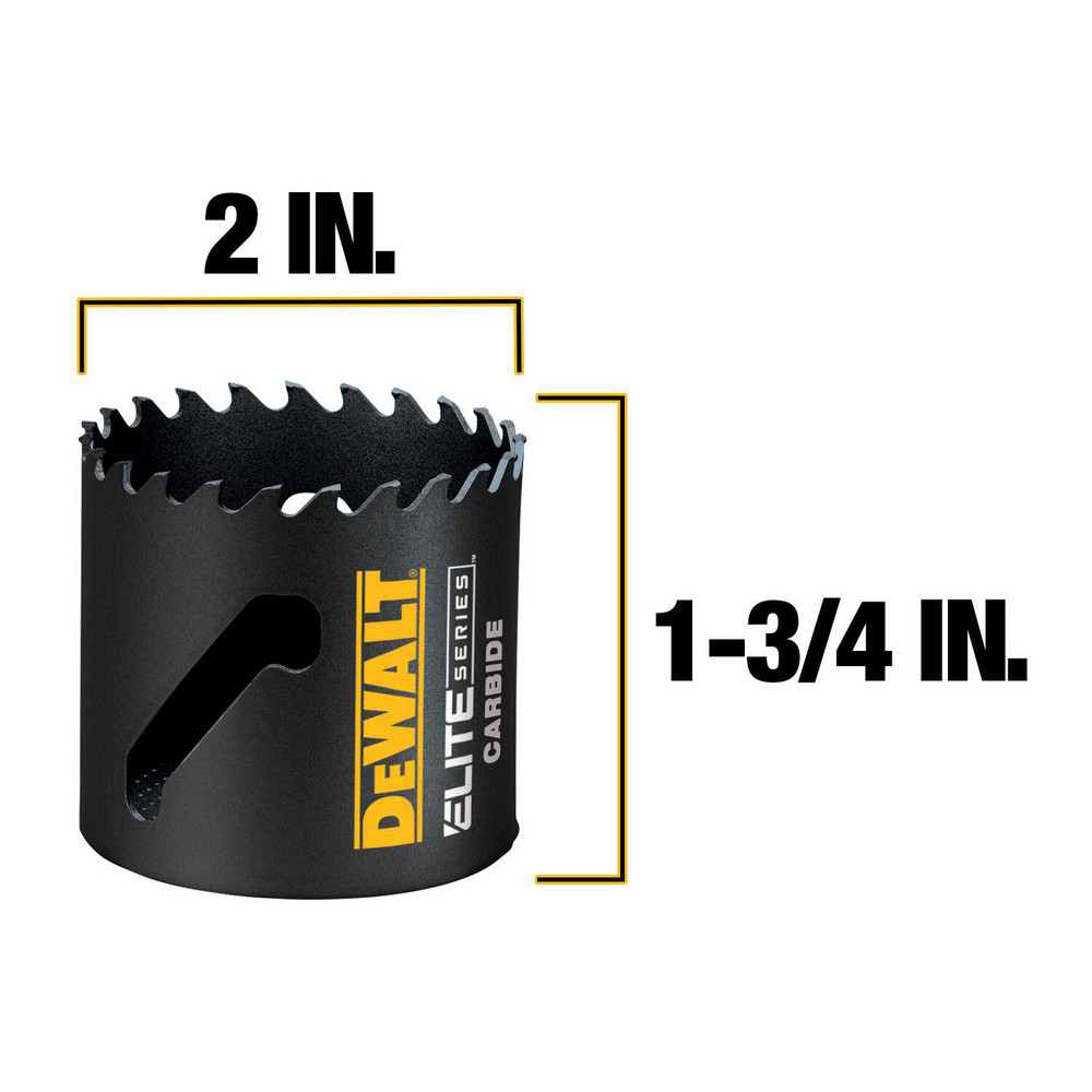 DeWALT - Hole Saw: 2" Saw Dia, 1-3/4" Cut Depth | MSC Direct