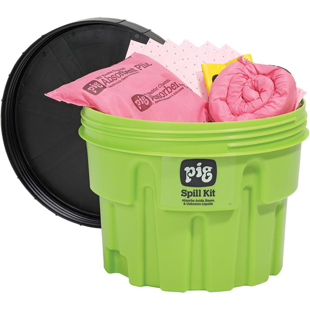 New Pig - Spill Kits; Kit Type: Chemical & Hazardous Material Spill Kit ...