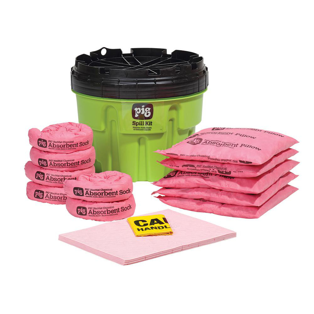 New Pig - Spill Kits; Kit Type: Chemical & Hazardous Material Spill Kit ...