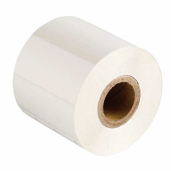 Brady - Printer Ribbon: 2.36" Wide, 984' Long, White, Wax & Resin | MSC ...