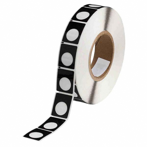 Brady - Label Maker Label: Black, Polyester, 500 per Roll | MSC Direct