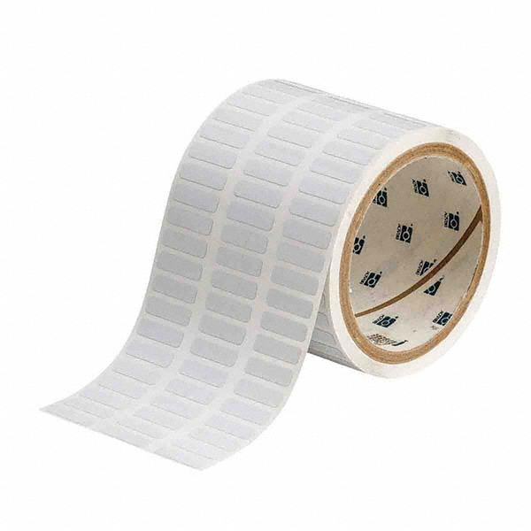 Brady - Label Maker Label: White, Polyimide, 10,000 per Roll | MSC Direct